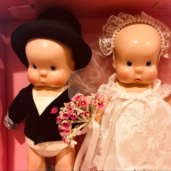 Horsman | Other | Vintage Hebee Shebee Wedding Dolls Collectible | Poshmark